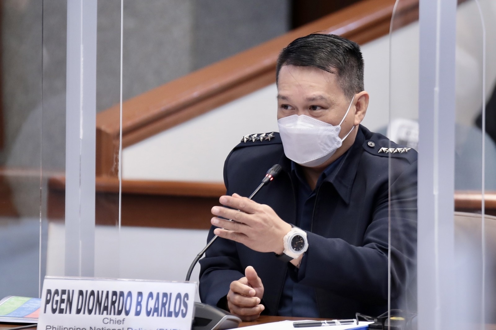 Carlos says no order yet to step down as PNP chief earlier than ...