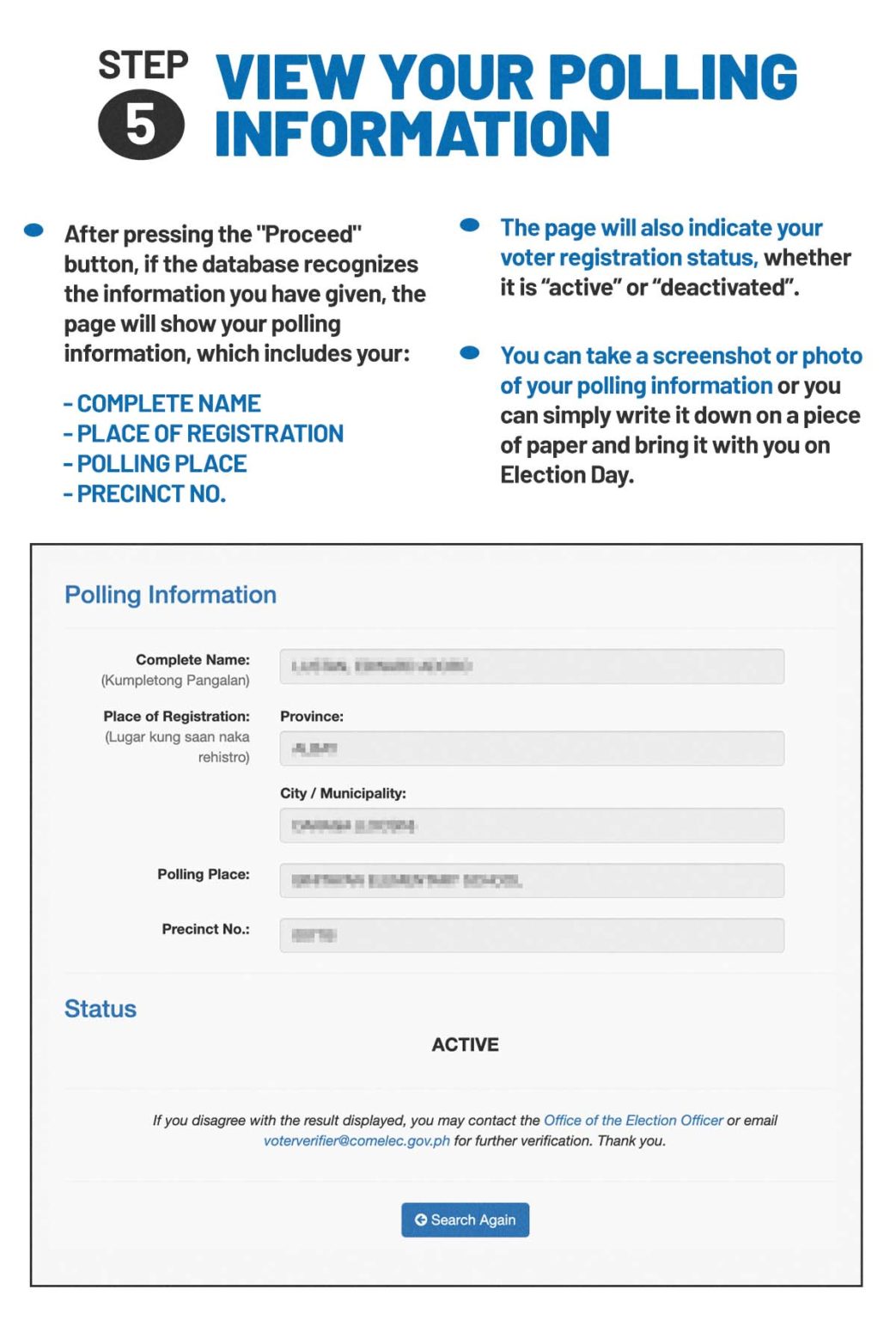 Finding voting precinct online: A step-by-step guide | Inquirer News