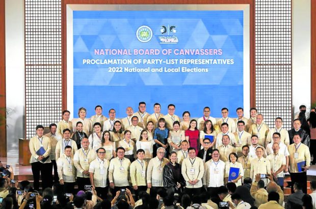 55 party list groups make it to House | Inquirer News