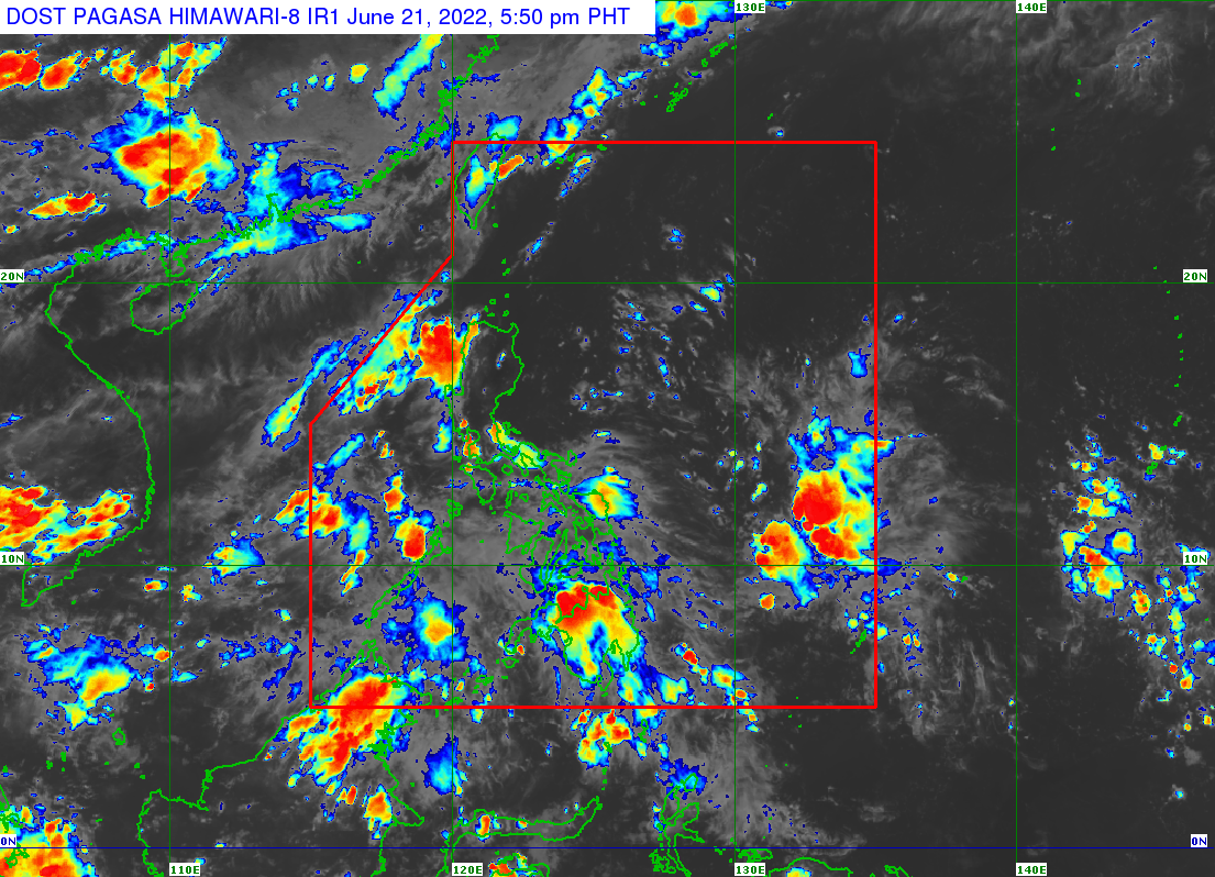 LPA to bring rain over Palawan, Western Visayas, Zamboanga — Pagasa ...