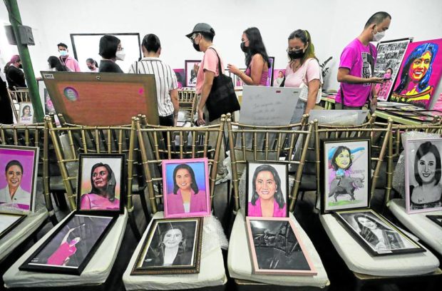 Fund-raising sale of Leni Robredo-inspired art gets her NGO going ...