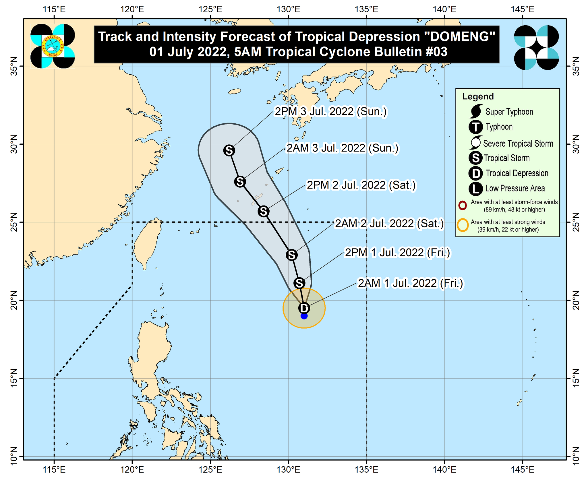 Pagasa: Rainy in parts of Luzon due to Tropical Depression ‘Domeng ...