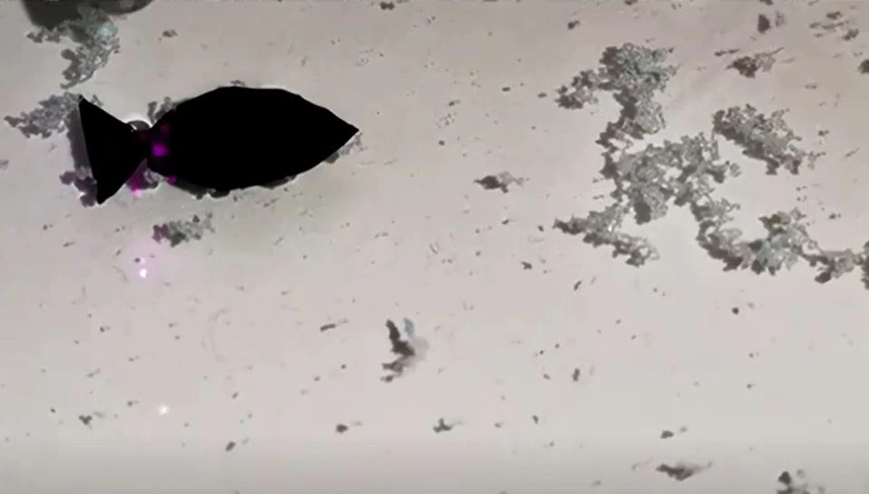 Chinese scientists develop robot fish that gobble up microplastics ...