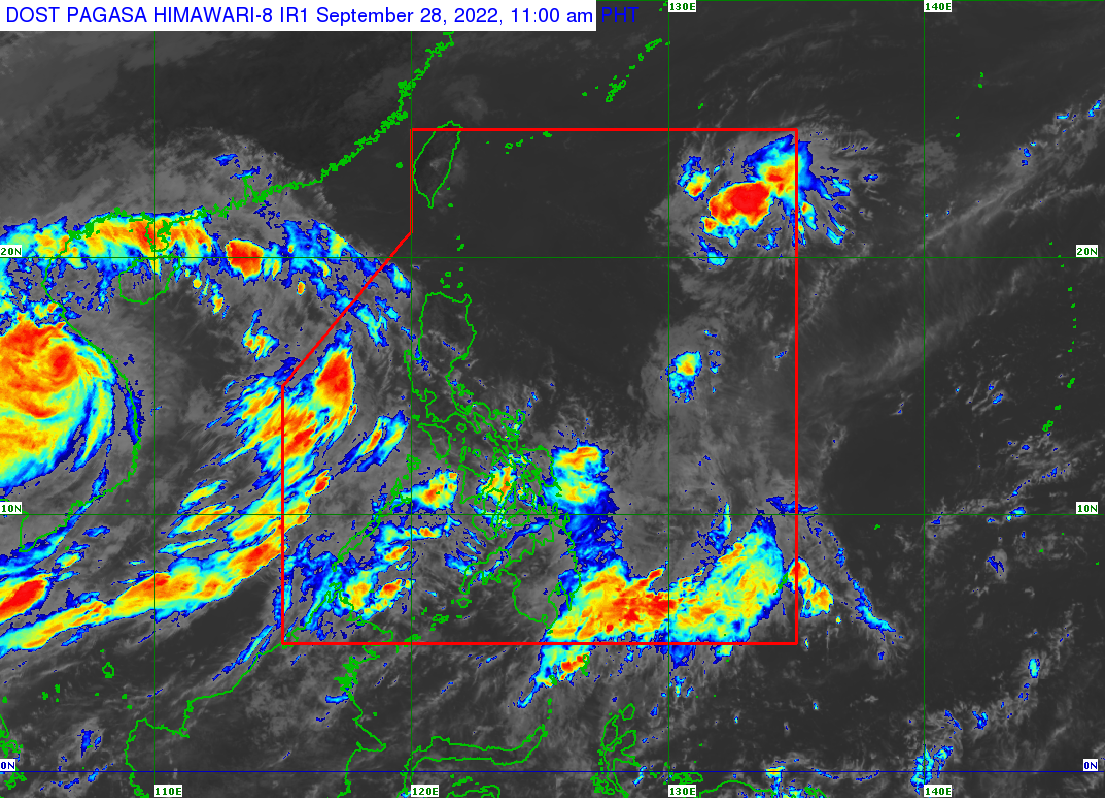 LPA east of extreme Northern Luzon intensifies into Tropical Depression ...