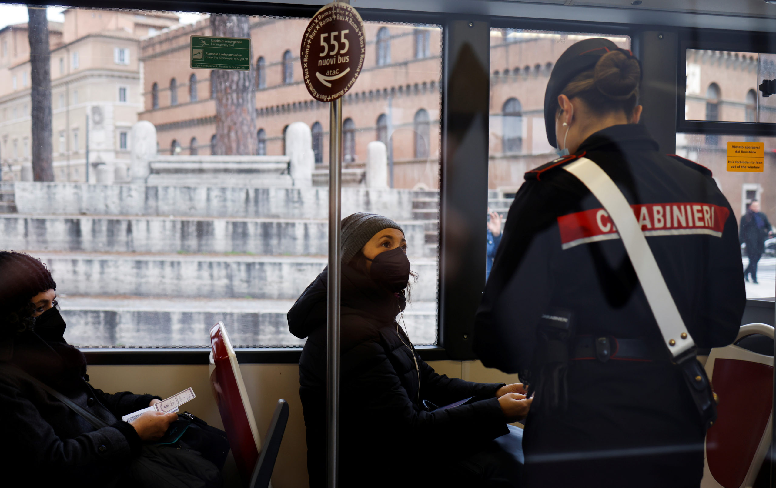 Italy drops COVID-19 face mask rule for public transport | Inquirer News