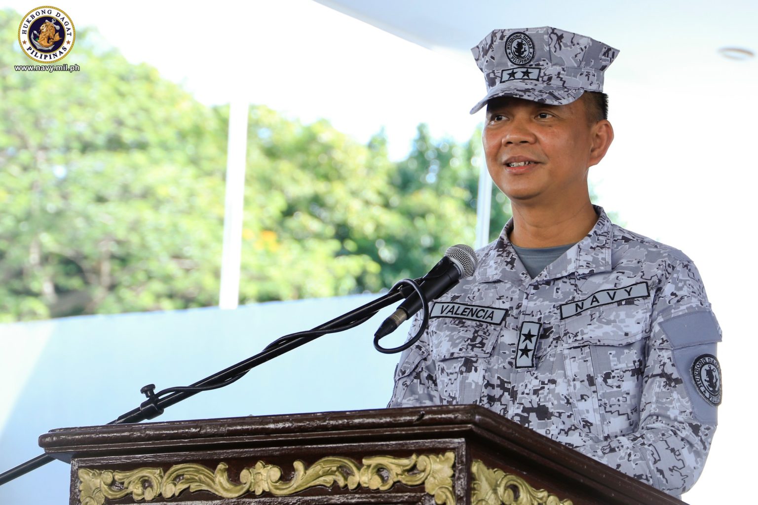 Valencia is PH Navy's acting chief | Inquirer News