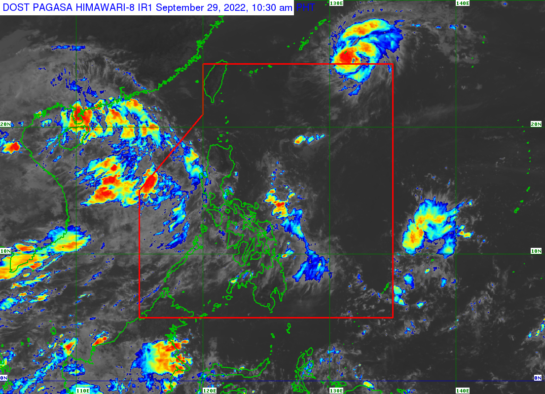 Luis intensifies into a severe tropical storm; now outside PAR – Pagasa ...