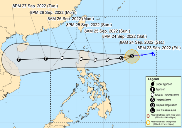 Signal No. 1 raised over several Isabela, Aurora towns as 'Karding' maintains strength ...