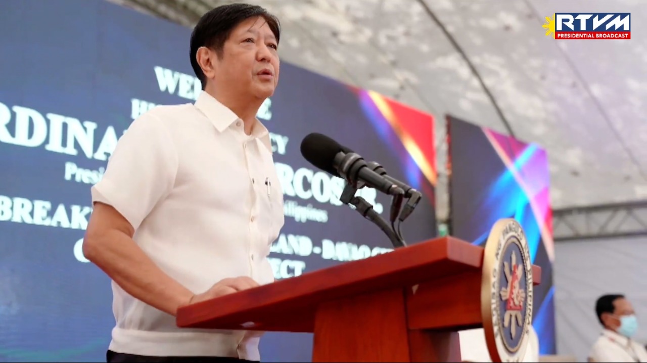 Bongbong Marcos Leads Samal Davao Bridge Groundbreaking In Davao City