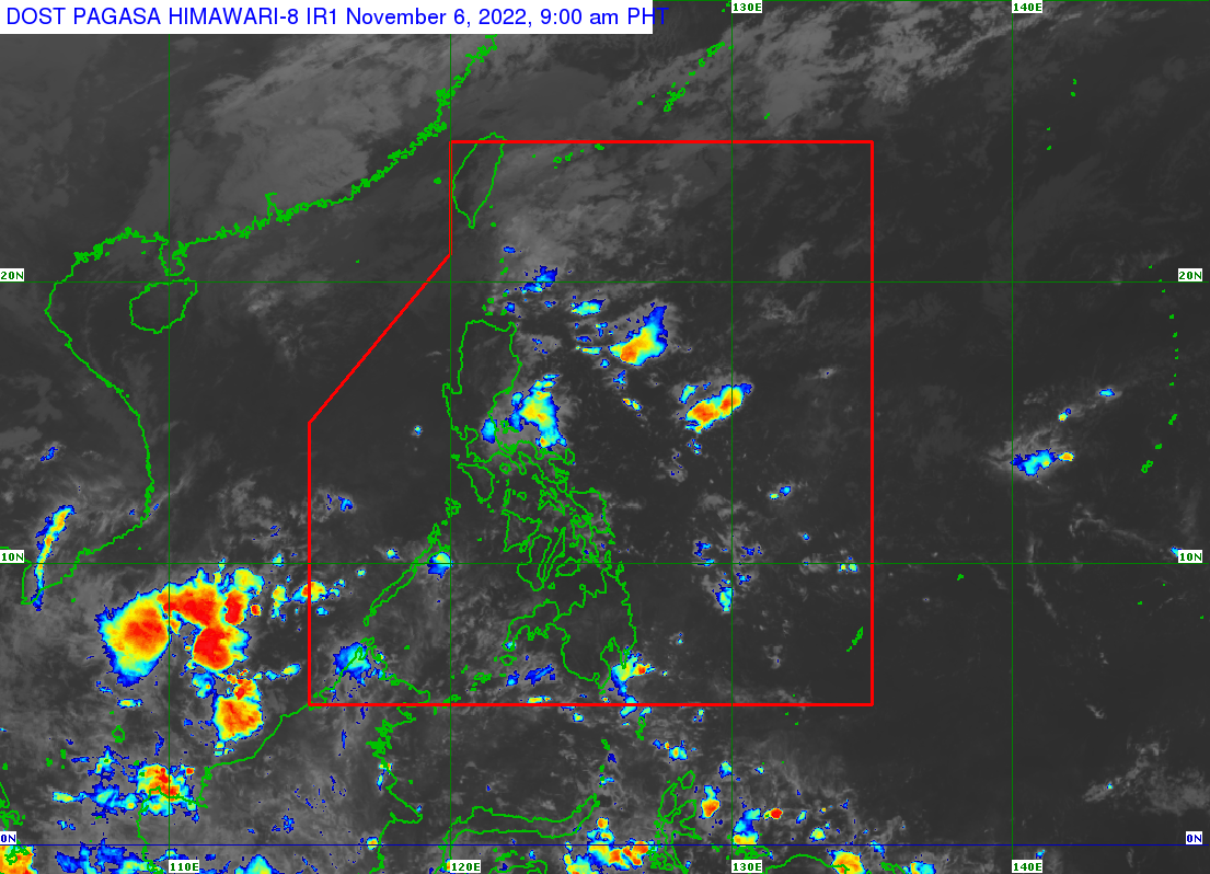 Pagasa Sunday forecast: A mix of rain, cloudy skies and fair weather ...