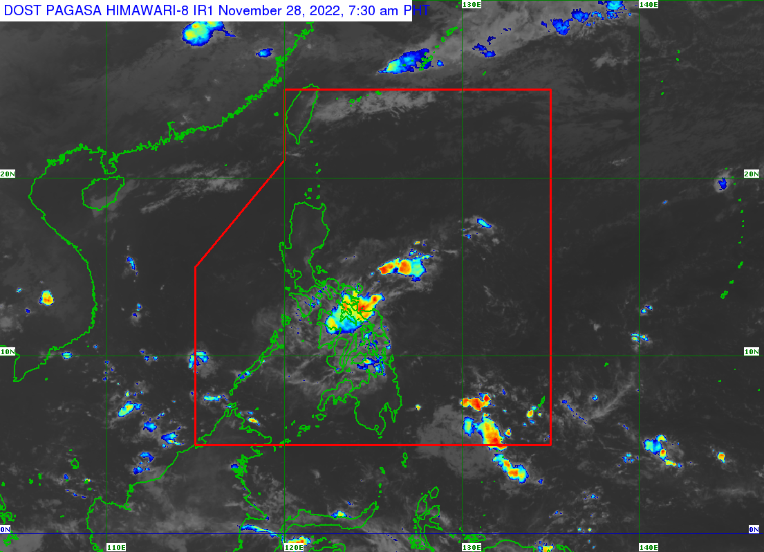 Pagasa: Warm Friday weather with possible afternoon rain showers ...