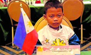 Albay boy, 9, wins int’l chess tilt in Thailand | Inquirer News