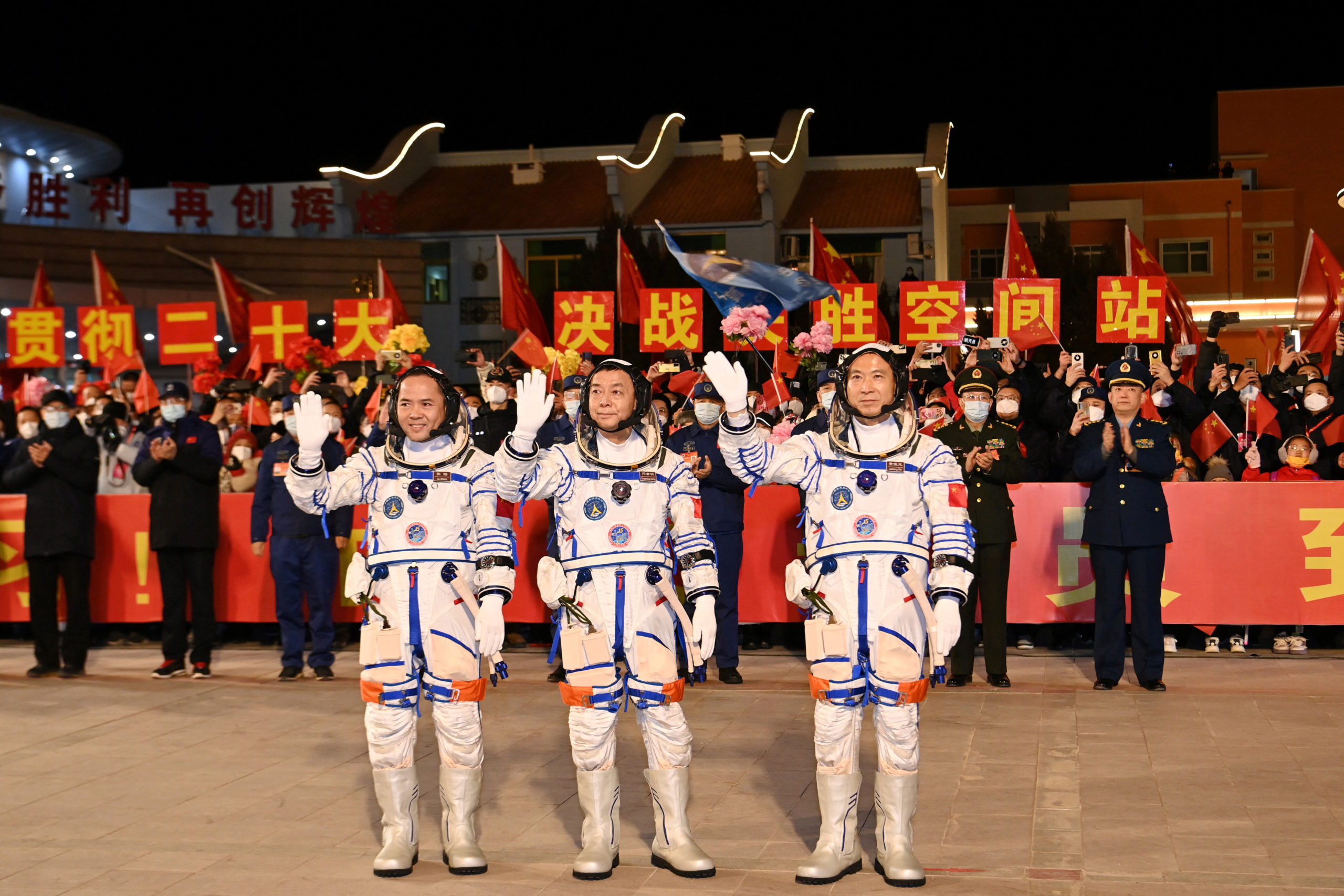 Chinese astronauts board space station in historic mission | Inquirer News