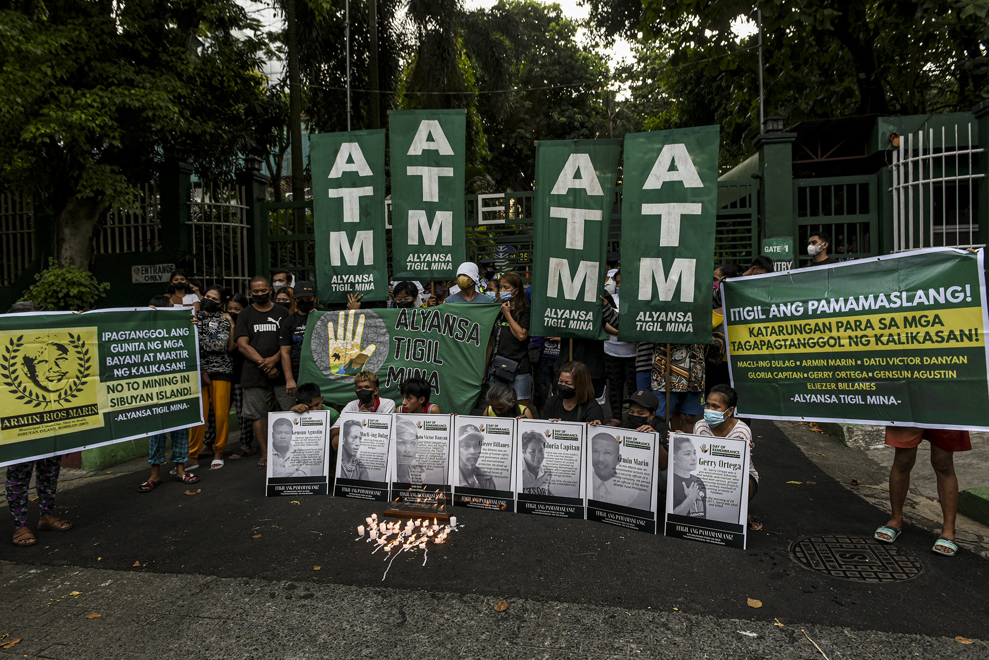 Honoring the fallen: Eco, human rights groups stand in tribute to slain ...