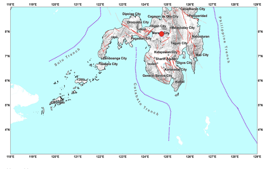 Two earthquakes rattle Bukidnon | Inquirer News