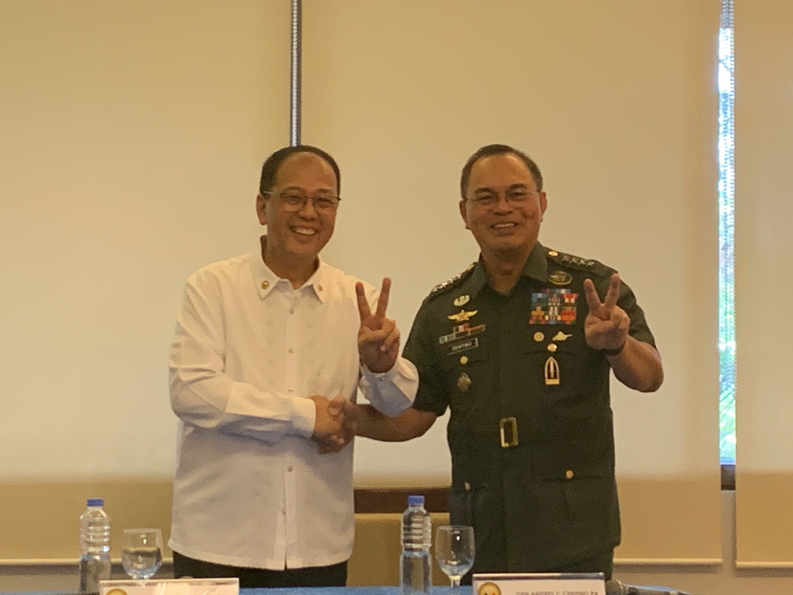 Defense chief denies unrest, but admits 3-year term for officials may ...