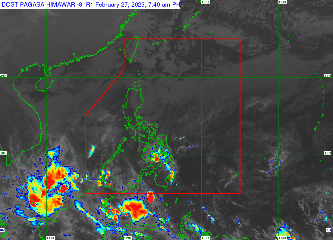 Rain possible in parts of PH due to northeast monsoon, cloud clusters ...