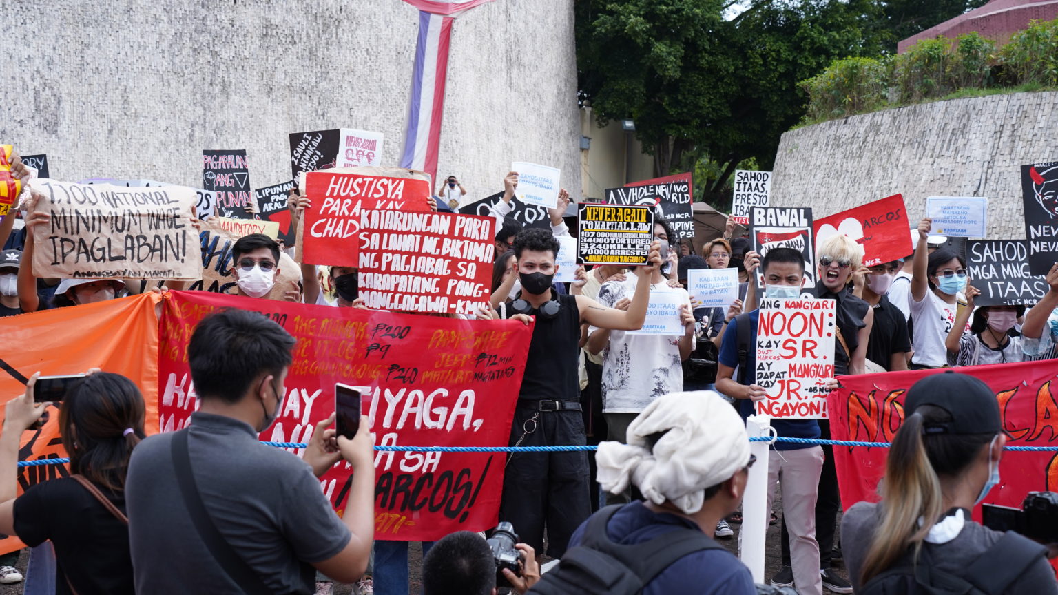 LOOK: People champion different battles during the 37th Edsa revolution ...