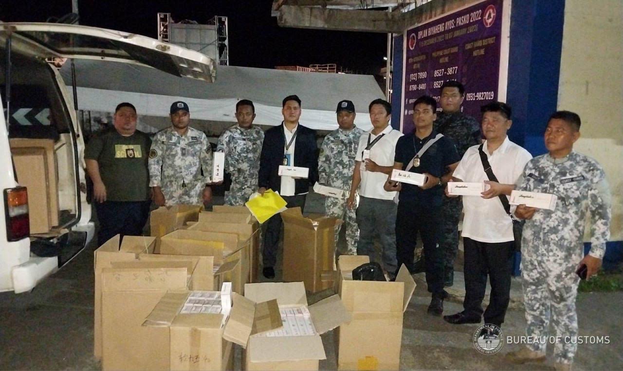 Smuggled cigarettes worth over P1 million seized in Sorsogon | Inquirer ...