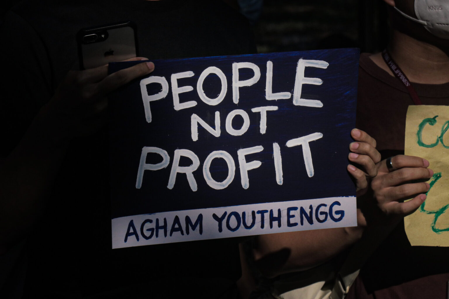 LOOK: Youth climate activists slam government's reclamation projects | Inquirer News