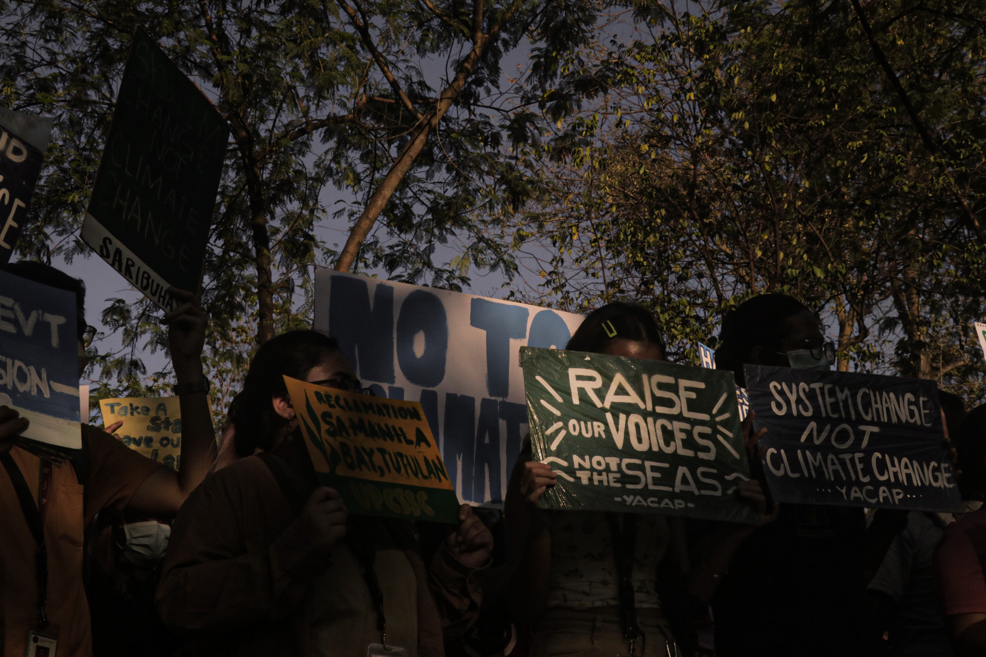 LOOK: Youth climate activists slam government's reclamation projects ...