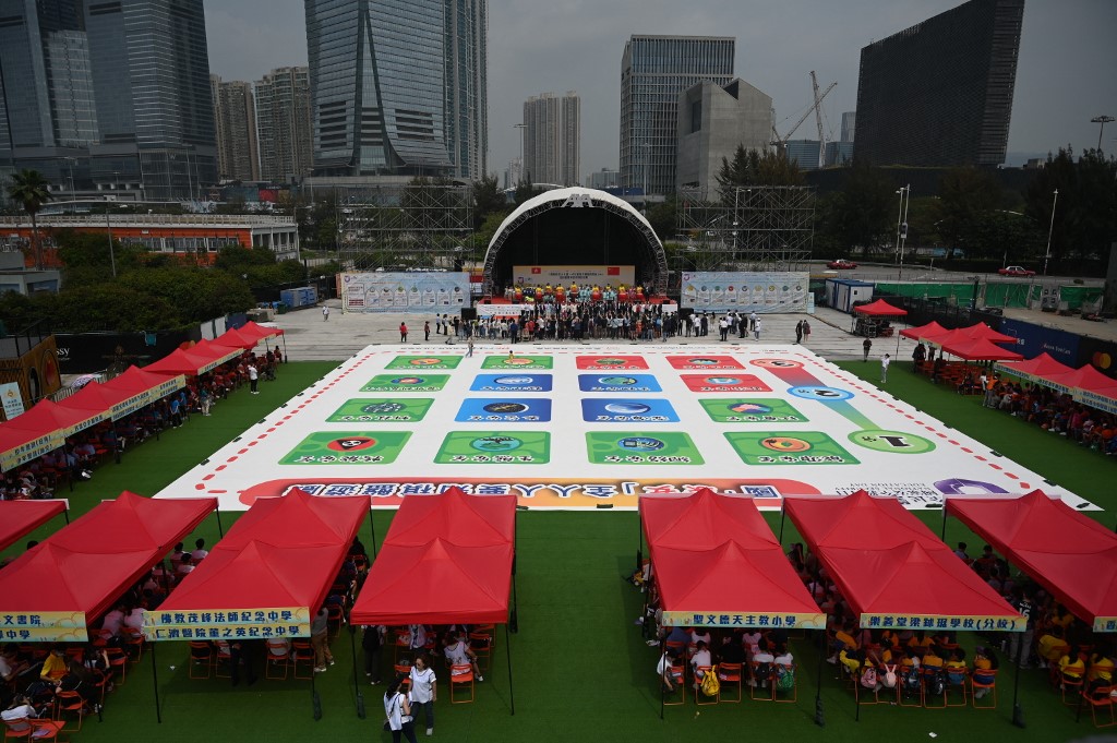 Hong Kong tries to show fun side of national security | Inquirer News