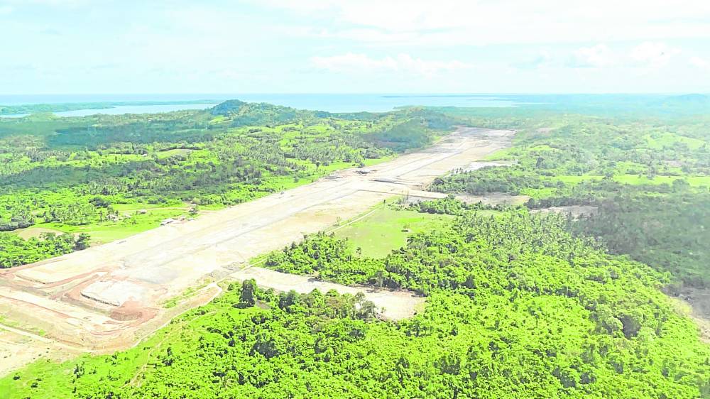 Work on 3-km runway, pier in progress at Edca site | Inquirer News