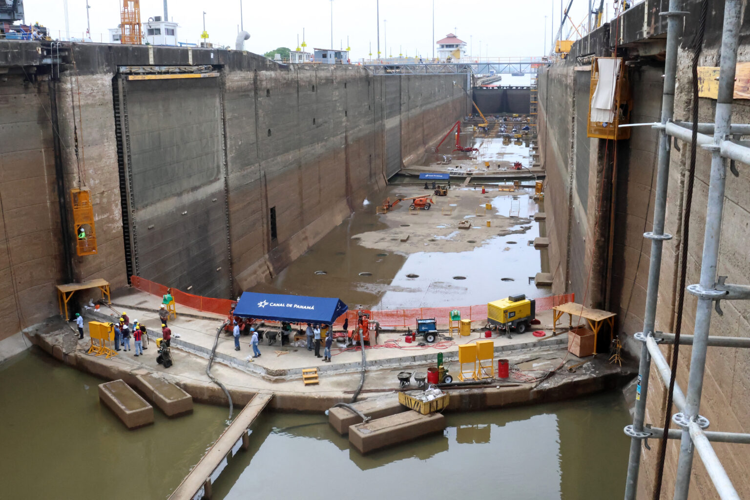 Panama Canal maintenance work aims to extend its life by a century ...