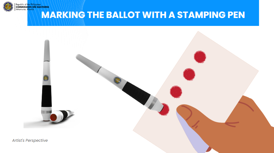 Comelec eyes stamping instead of shading for 2025 polls | Inquirer News