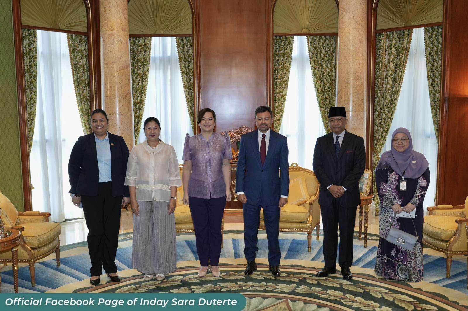 Duterte sees crown prince, education minister, and OFWs in Brunei ...