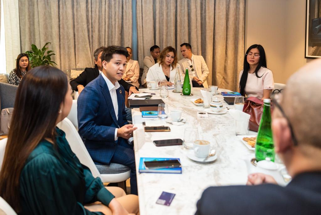 Brian Poe Llamanzares meets with business leaders, owners in Dubai book ...