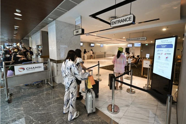 More travelers check in early at Jewel Changi Airport for their flights ...