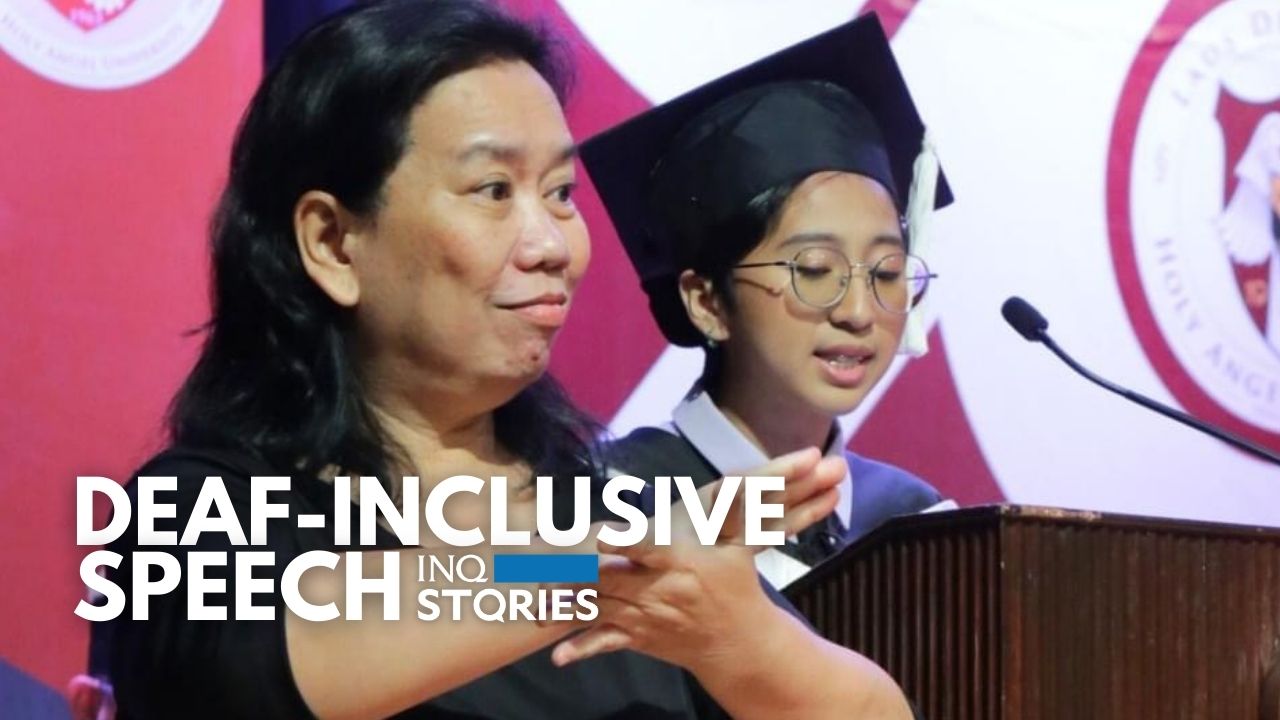 WATCH: Student delivers deaf-inclusive graduation speech for deaf ...