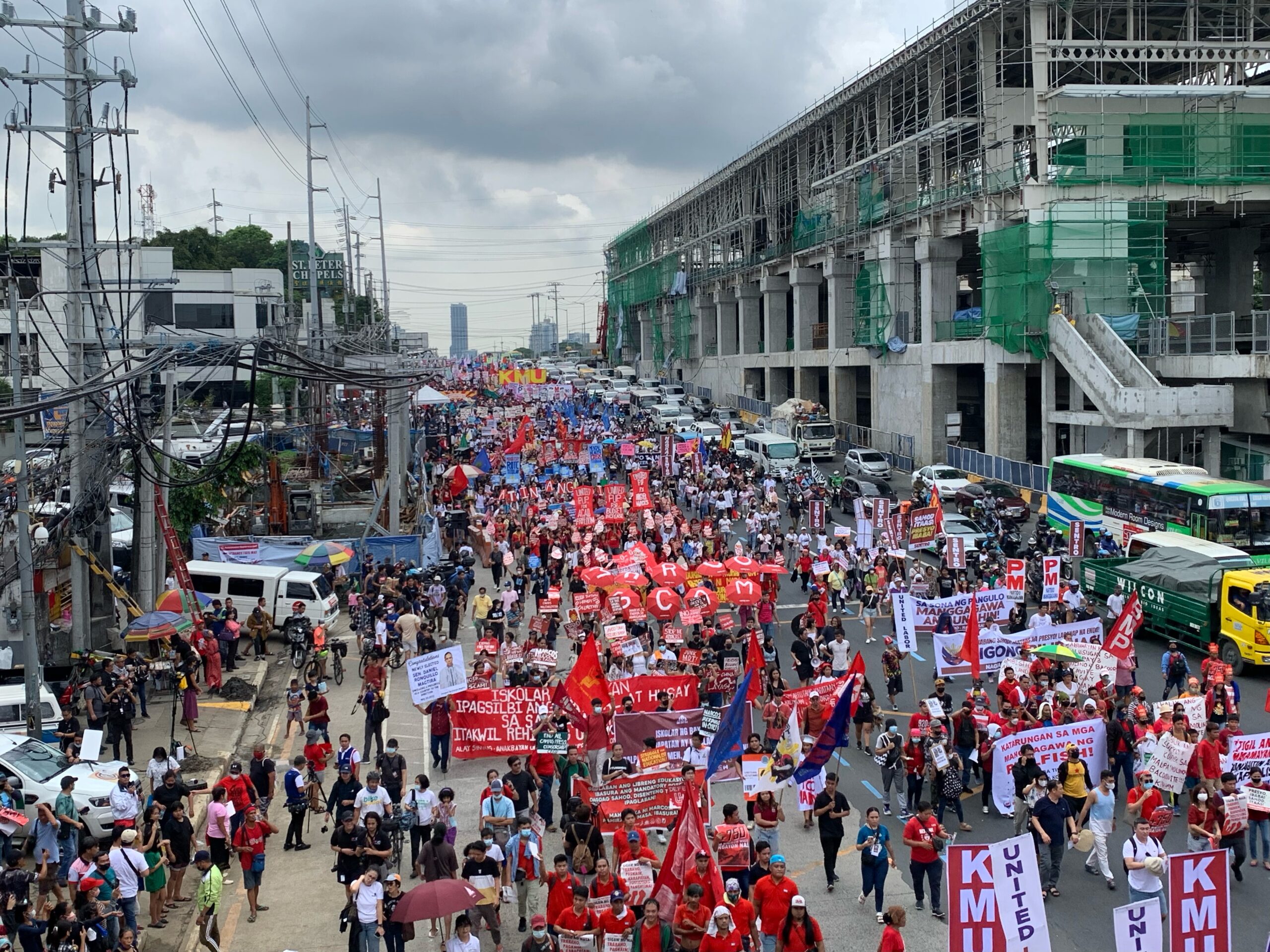 'People’s Sona' crowd estimate at 10,000 so far — Bayan | Inquirer News