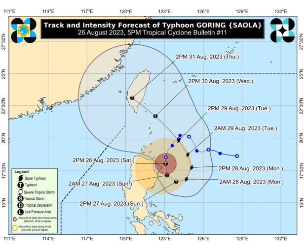 LIVE UPDATES: Super Typhoon Goring | Inquirer News