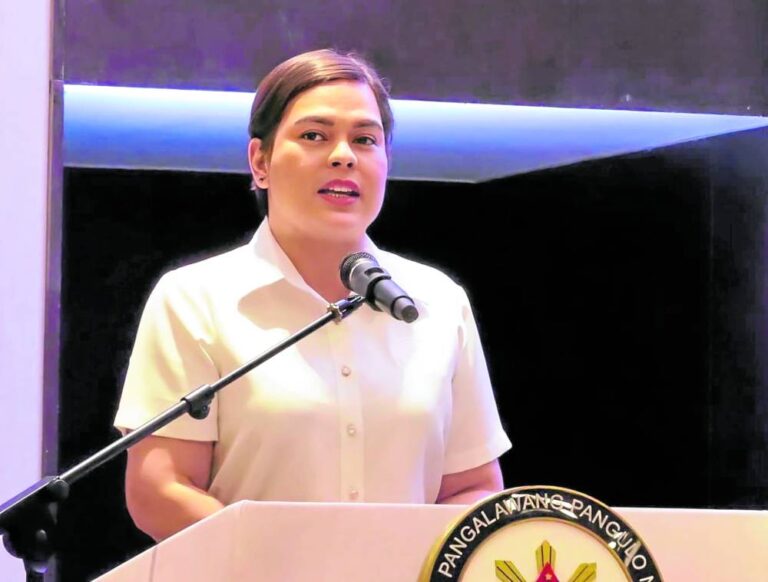 New curriculum adds Sara’s focus on ‘peace’ | Inquirer News