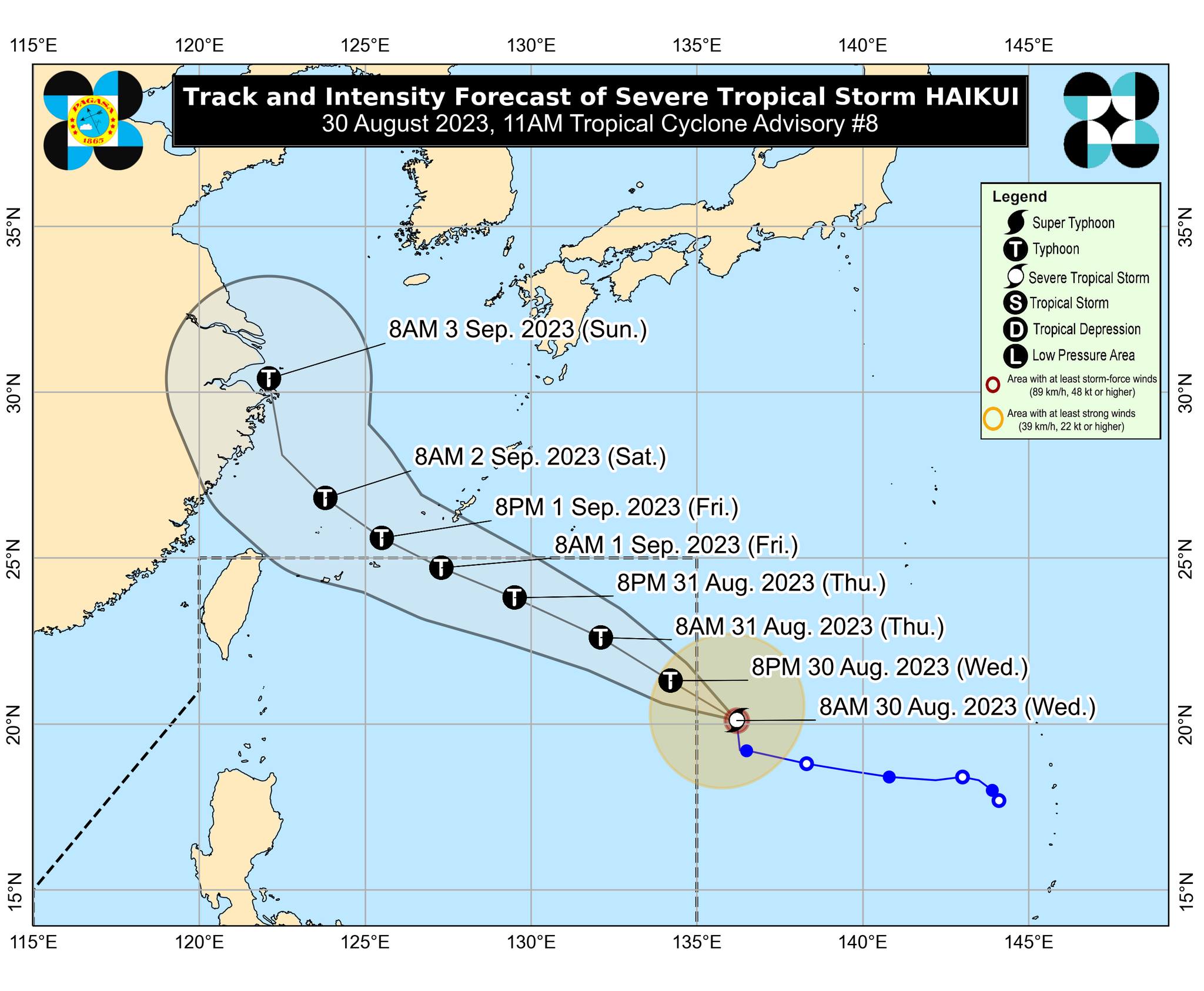 Pagasa: Storm expected to enter PAR Wednesday, may become typhoon ...