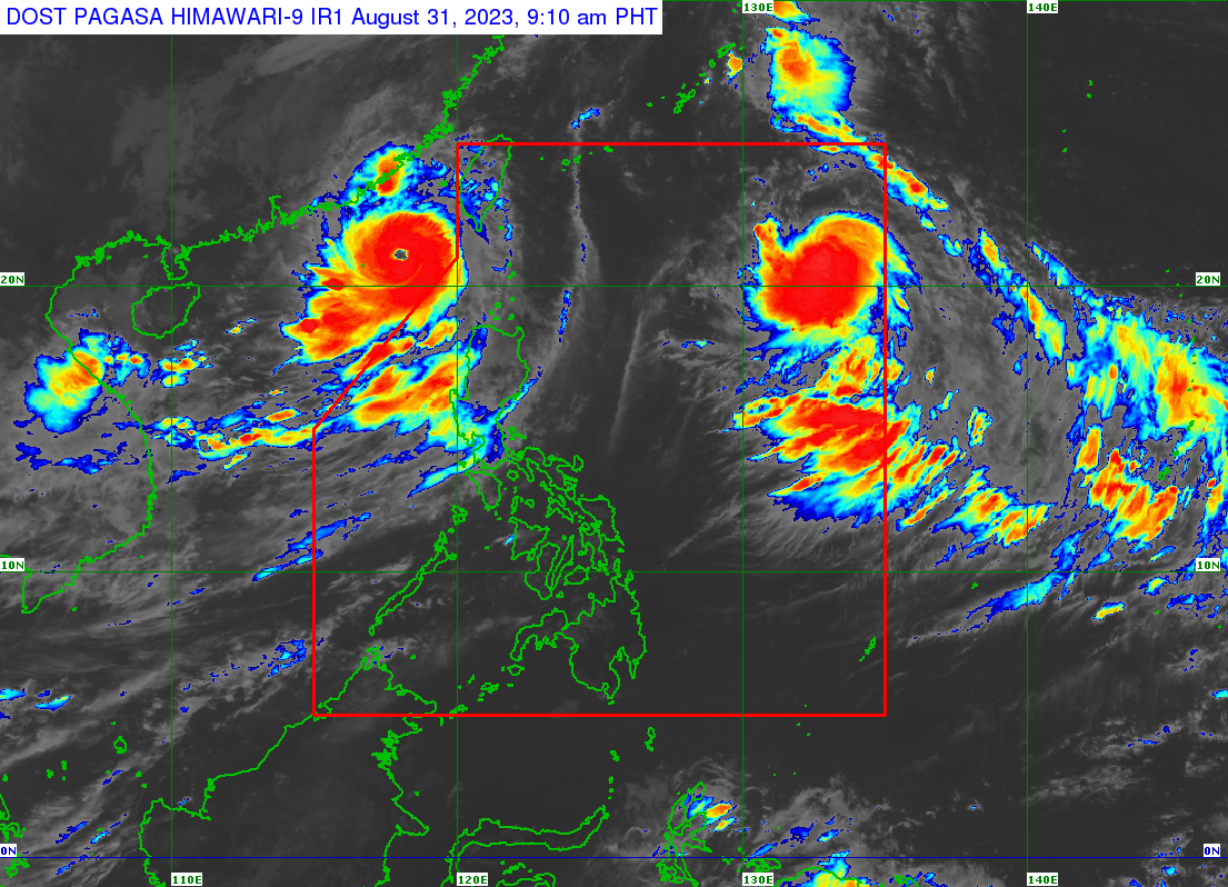 Orange rainfall warning up over Metro Manila, other areas due to ...