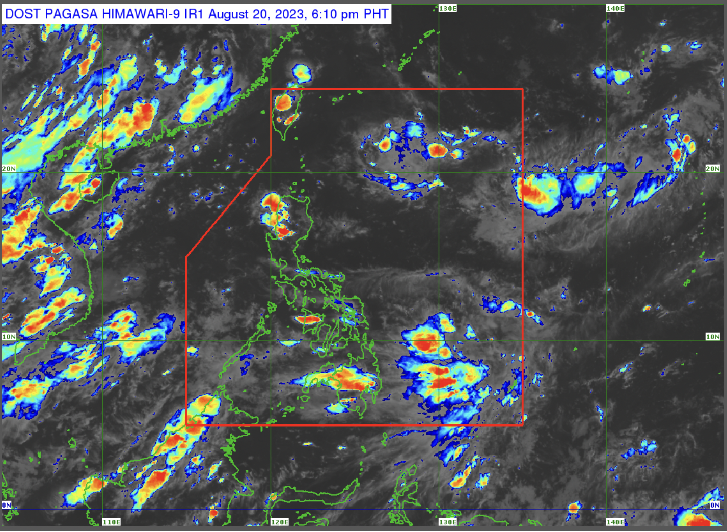 Cloud cluster that may develop into LPA spotted east of Mindanao | Inquirer News