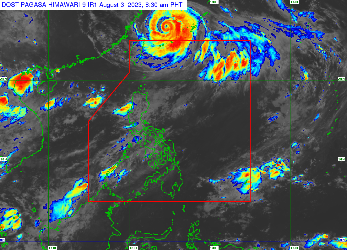 Pagasa: Expect rain in Luzon as Typhoon Falcon still boosts southwest ...