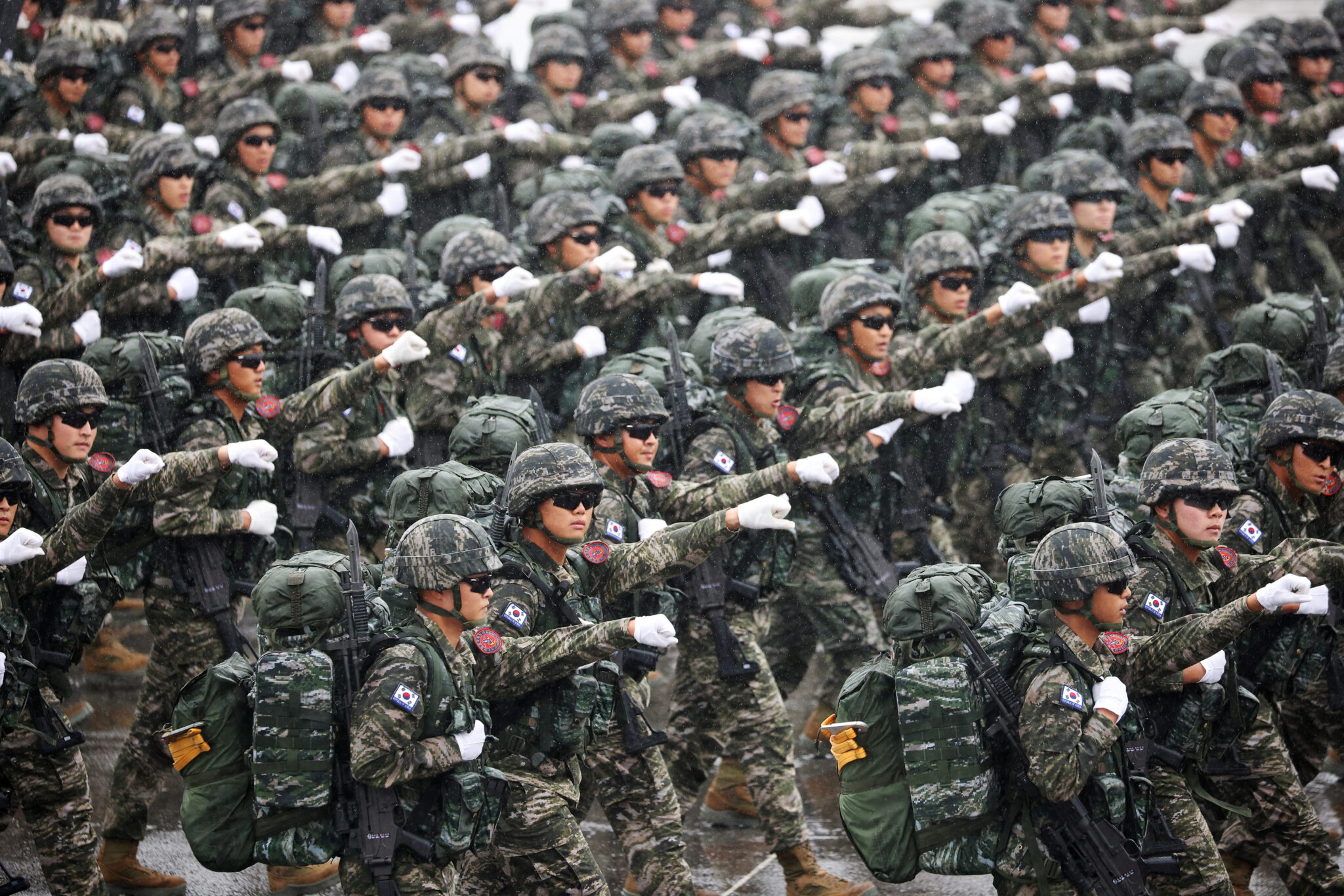 South Korea holds rare military parade, warns North over nuclear threat ...
