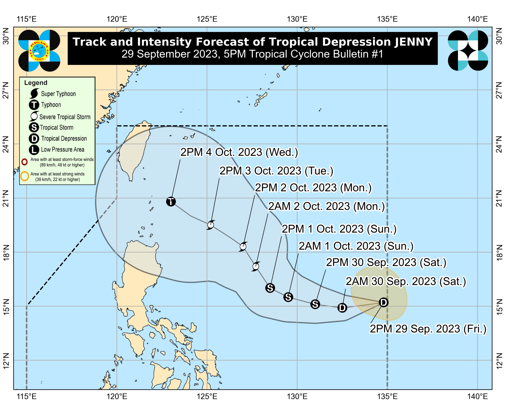 LIVE UPDATES: Typhoon Jenny
