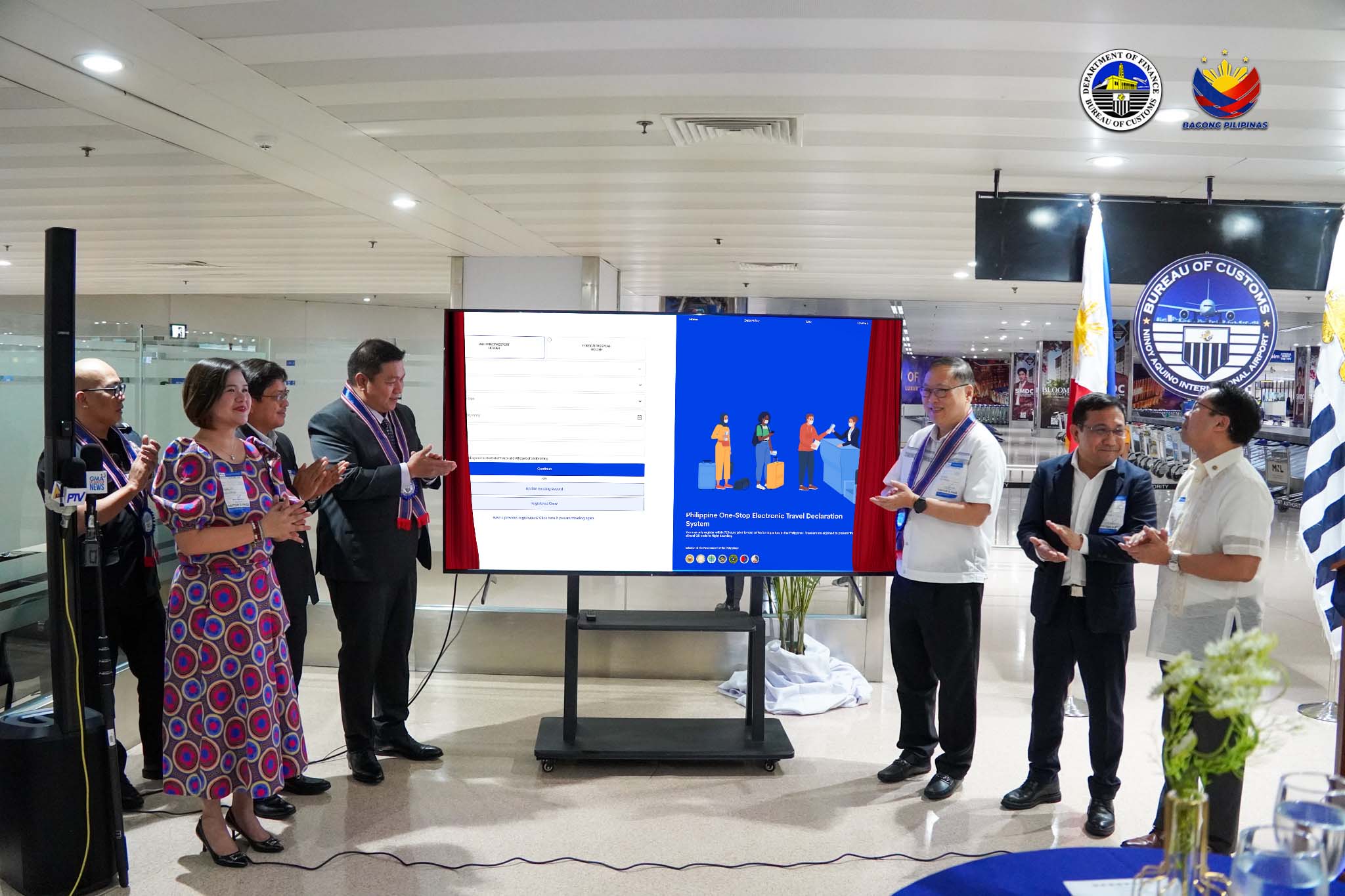 BOC unveils E-Travel Customs System at Naia | Inquirer News