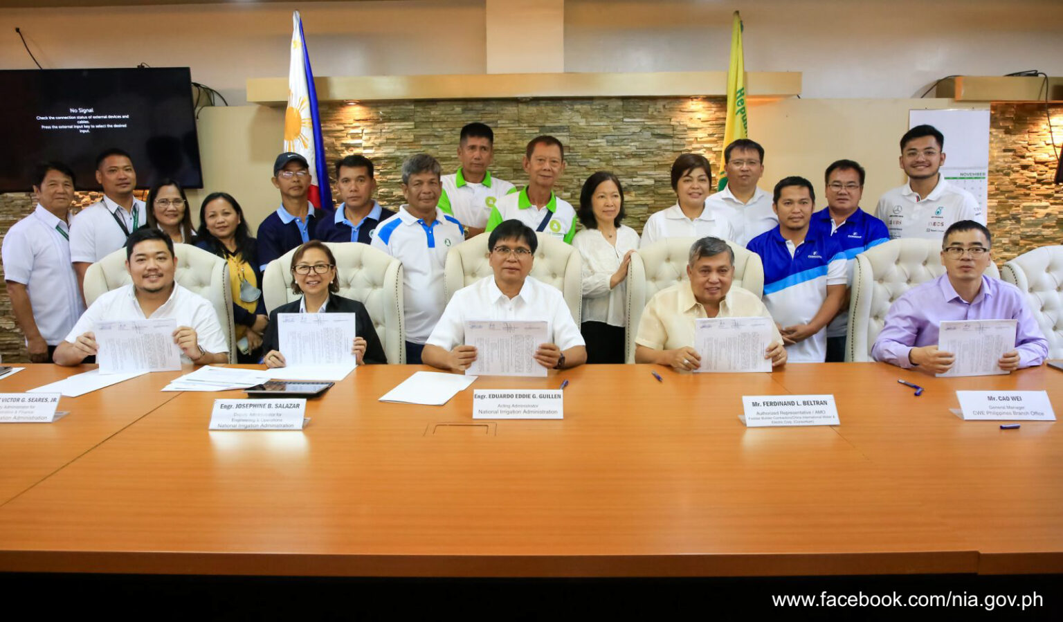 NIA signs P2.4 billion deal to build new Bayabas Rockfill Dam in ...
