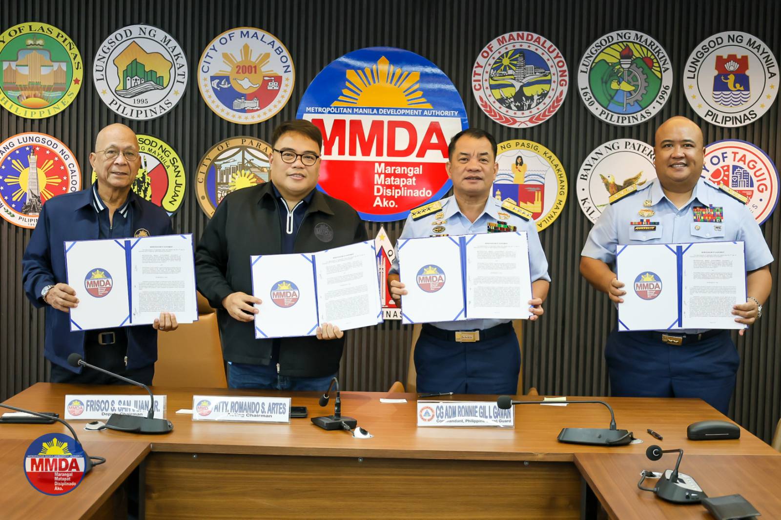MMDA, PCG sign pact for Pasig River Ferry Service safety | Inquirer News