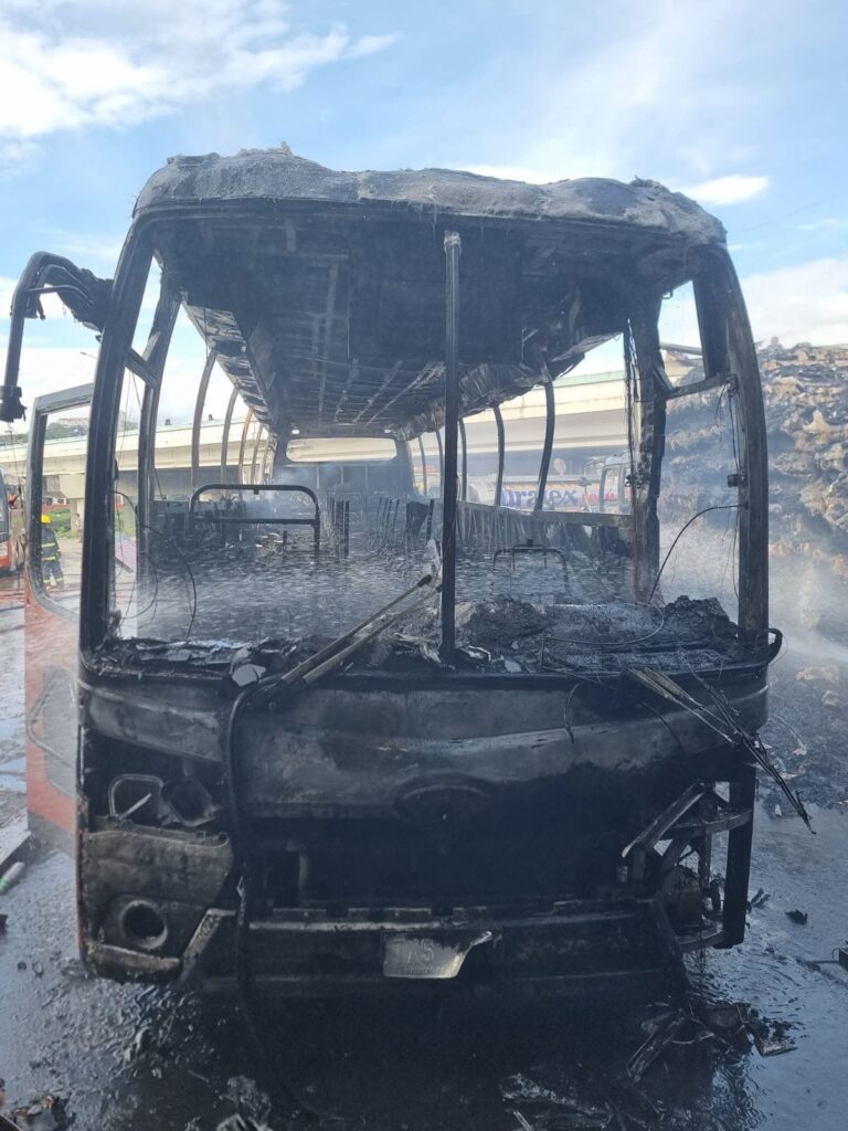 Marikina transport terminal fire: 2 people die