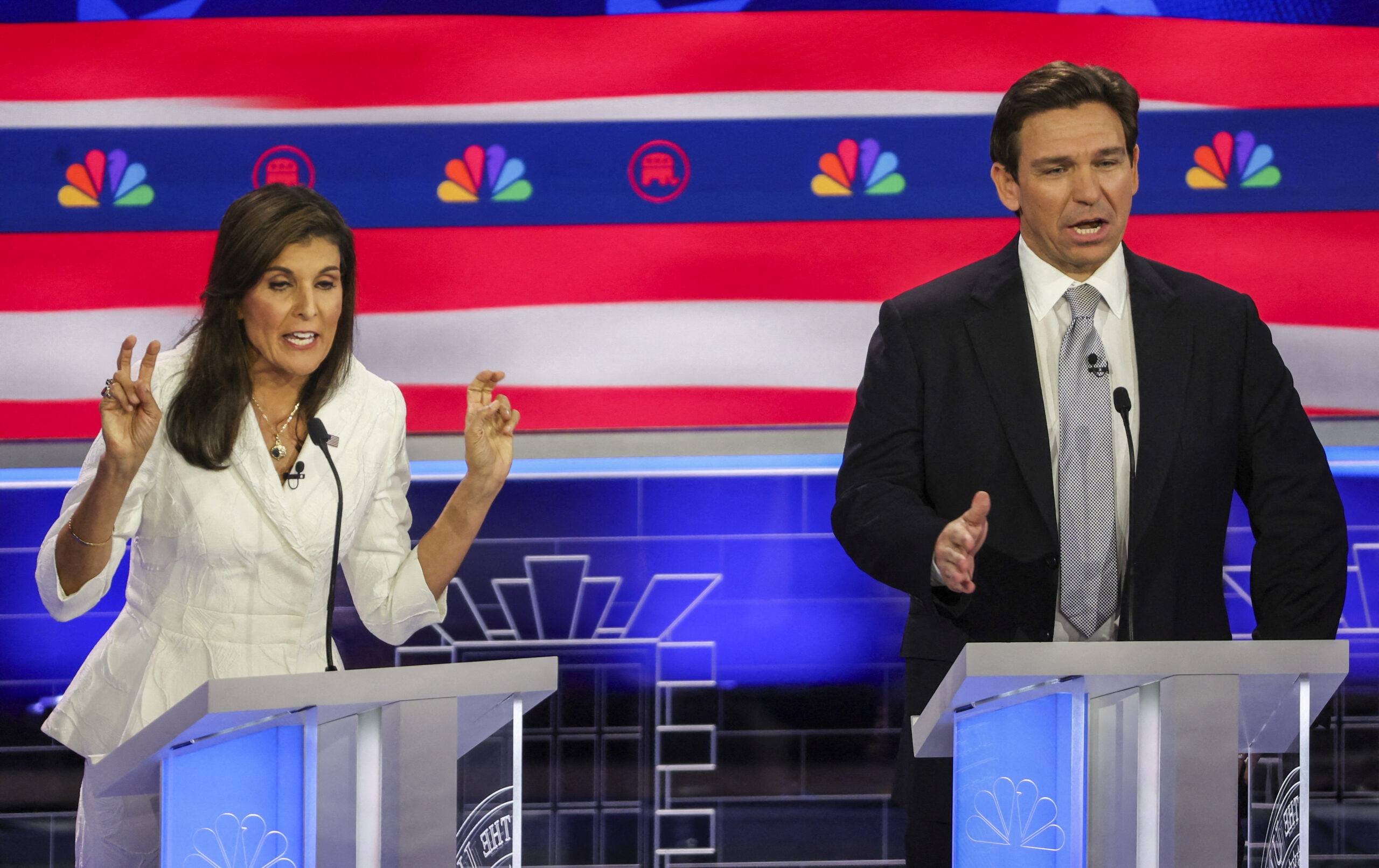 Insults fly as Haley's rise makes her target at US Republican debate ...
