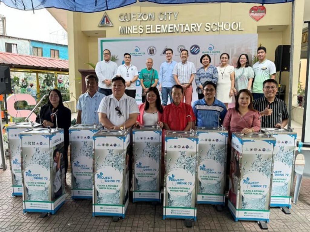 Manila Water completes handover of 72 drinking fountains