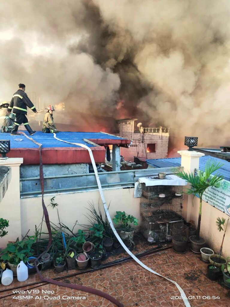 Fire hits residential block in Pandacan, 1 hurt – BFP