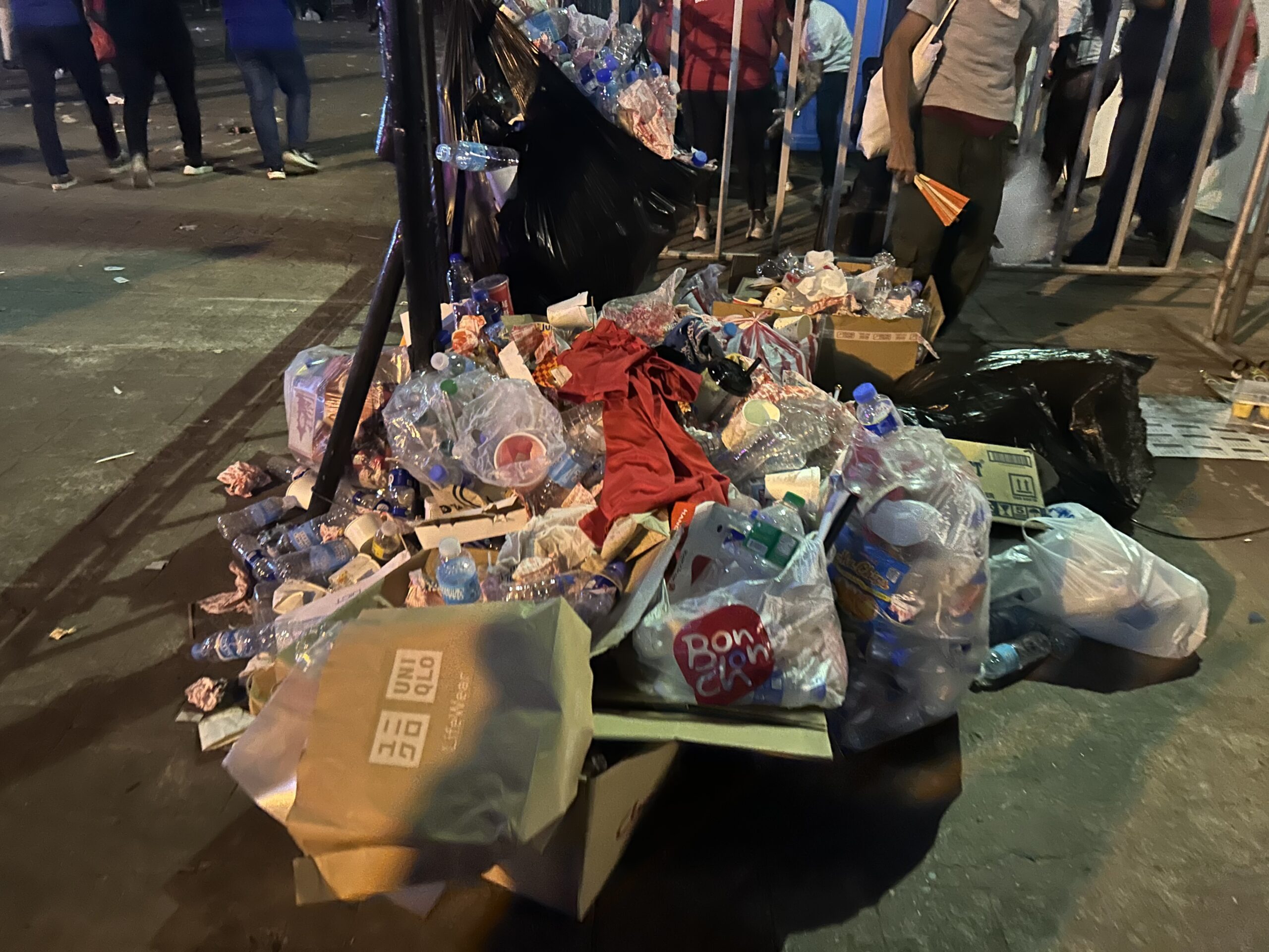 Manila LGU collected tons of garbage after Bagong Pilipinas rally